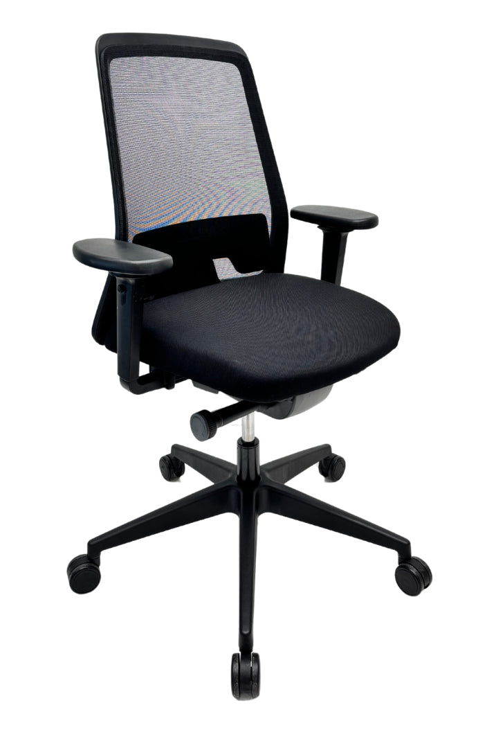 Refurbished Bureaustoel Interstuhl Every 142EX Mesh Zwart